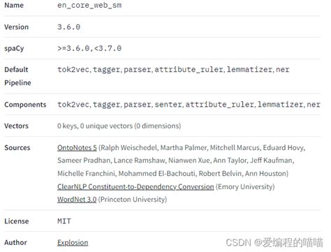 Spacy En Core Web Sm