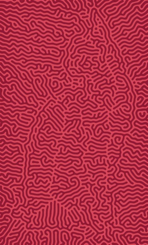 Red Turing Reaction Diffusion Pattern With Abstract Motion 42989054