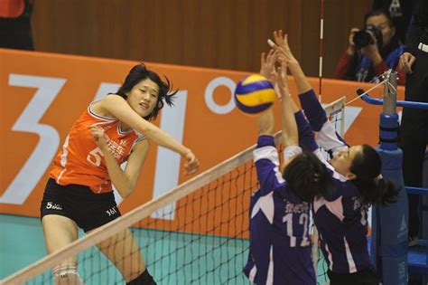 图文：女排半决赛i北京3 1天津 刘晓彤强突 搜狐体育