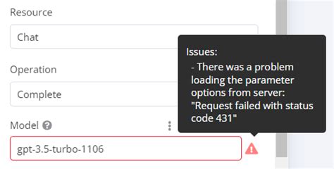 OpenAI Node Model Get A 431 Error For Large Inputs Questions N8n