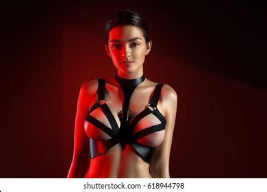 Beautiful Naked Woman Posing Sexy Lingerie Stock Photo Shutterstock