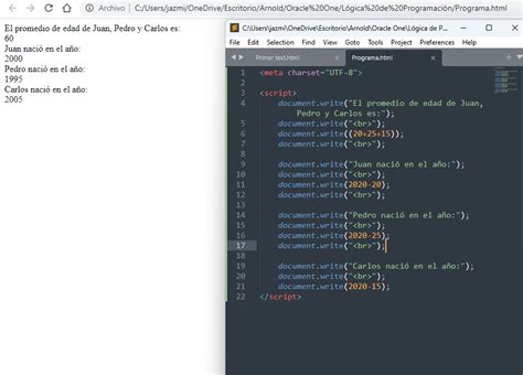 Haz lo que hicimos en aula Lógica de programación Primeros pasos Alura Latam Cursos