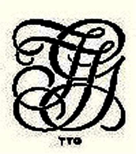Grabadores Artesanos del buril Diseño y grabado de los Monogramas o