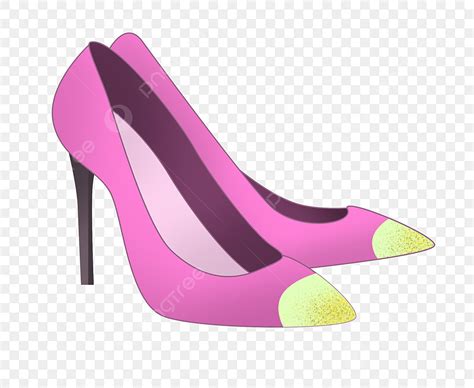 Pink High Heel Illustration Pink High Heels Beautiful High Heels