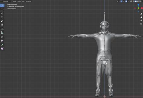 Edit Armature Chiro Ue