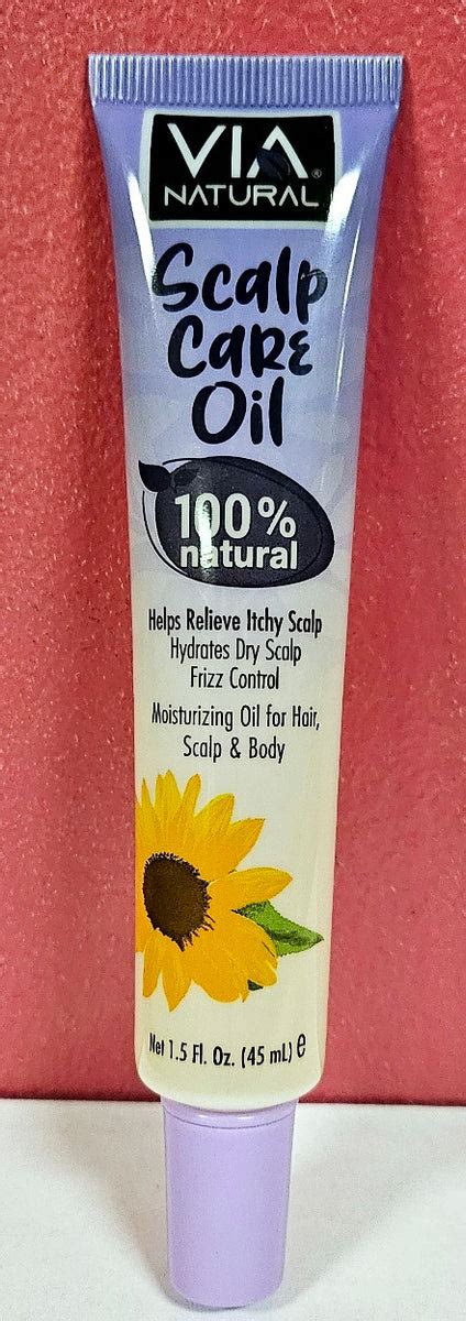 Via Natural Scalp Care 100 Natural Oil 15oz Super Sisters Beauty