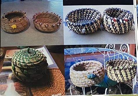 Pine Needle Basket Class At Sandra Slavin Blog