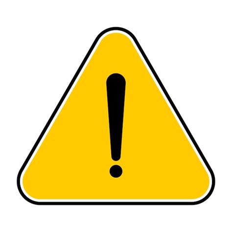 Premium Vector Exclamation Mark Icon