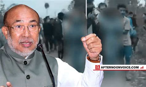 Manipur Horror First Arrest Made Cm Biren Singh Says Capital