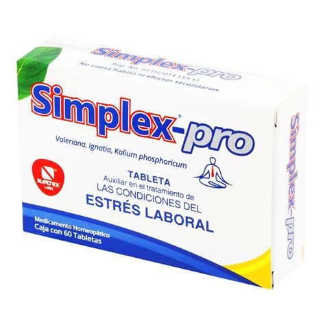 simplex pro c 60 capsulas farmapronto