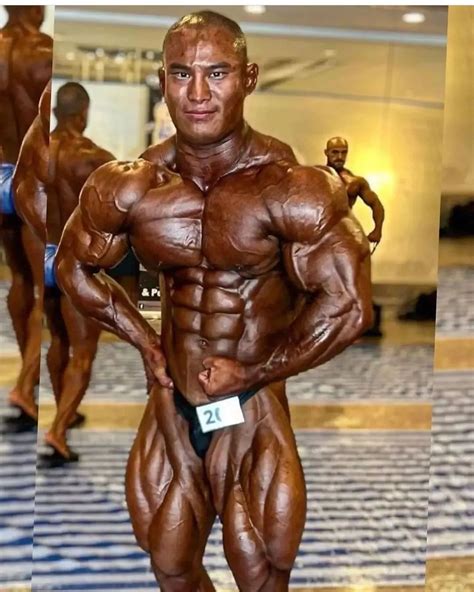 Amp Asia Muscle Picture Ping Yun Long 2 Ifbb Pro League Thailand