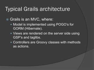 Single Page Applications And Grails PPTX Web Development Internet