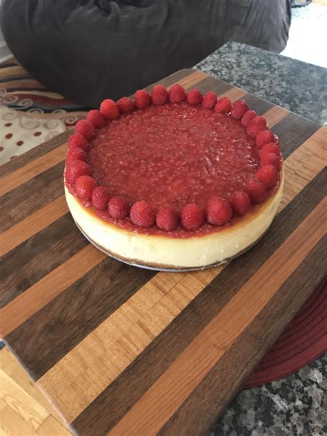 Homemade Raspberry Cheesecake Rfood
