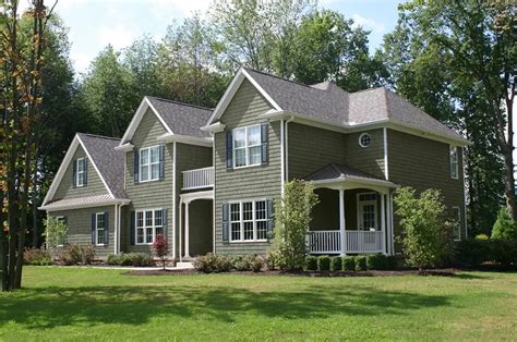 Forest Green Cedar Vinyl Shake Siding Factory Direct Siding