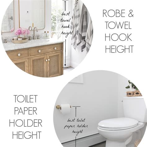 Must Have Bathroom Measurements Towel Bar Height Toilet Paper Holder Height And More Driven