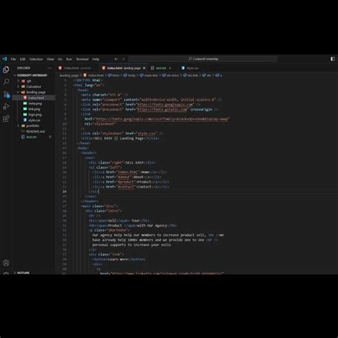 Worked On Codsofts Landing Page Project Pawan Singh Bisht Posted On