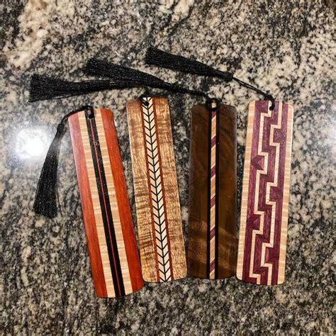 Wood Bookmarks Bookmark Designer Handmade From Exotic And Domestic