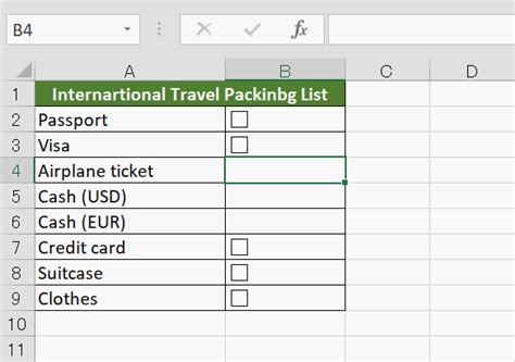 How To Create A Checkbox In Excel Office Hack