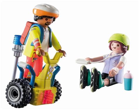 Playmobil 71257 Starter Pack Záchranář Na Segwayi Legenio