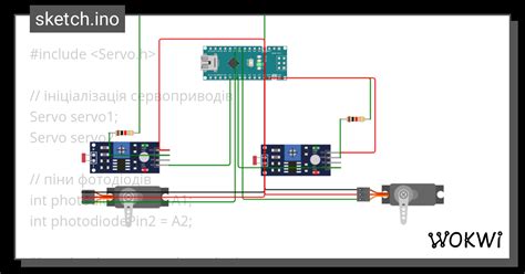 Serwo Copy Wokwi ESP32 STM32 Arduino Simulator