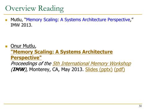 Ppt Scalable Many Core Memory Systems Topic 1 Dram Basics And Dram Scaling Powerpoint