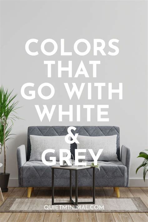 12 Eye Catching Color Combinations For Stylish White And Grey Decor