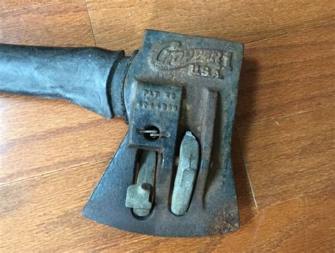 Vintage Chopper One Axe With Fiber Core Handle Antique Price Guide Details Page