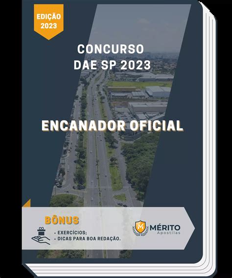 Apostila Encanador Oficial Concurso DAE SP