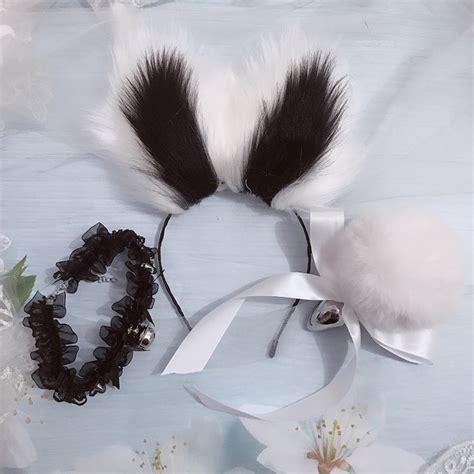 Bunny Ears And Tailbunny Ears Headbandtail Butt Plug And Earsddlg