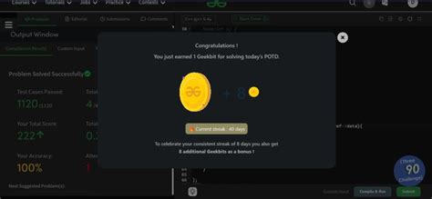 Deepanshu Khandelwal On Linkedin Codingmilestone Geeksforgeeks