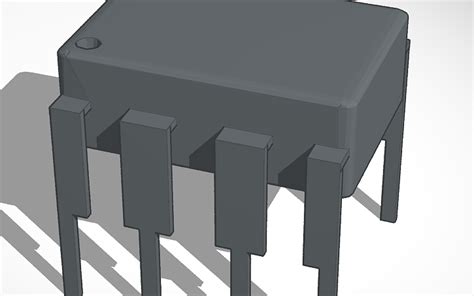 3d design attiny85 tinkercad