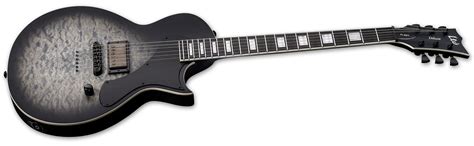 Esp Ltd Ec 01ft Electric Guitar W Macassar Ebony Fingerboard Charco