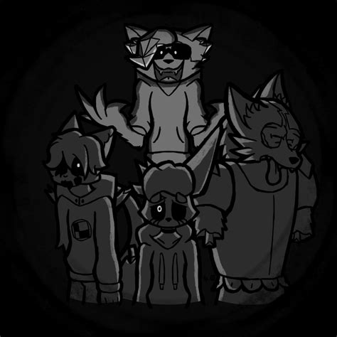 A Random Triple Trouble Doodle With 5 Members Of The Furry Multiverse