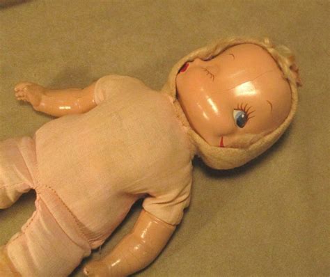 Vintage Trudy Doll 3 Faces Composition And Cloth Elsie Gilbert