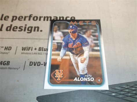 Free 2024 Topps Series 1 Pete Alonso Card 20 New York Mets Sports