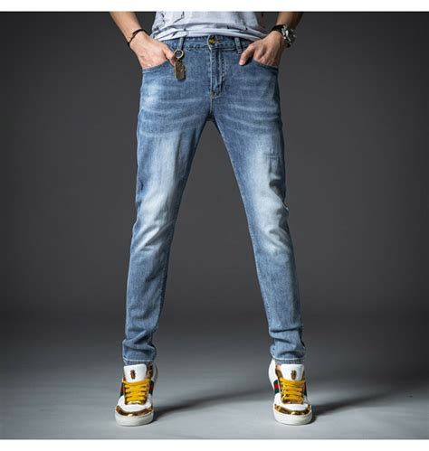 스트레인지 남자데일리룩 청바지 스키니핏 슬림핏 키작남 슬림 워싱 스판 슬랙스 긴바지 Kuk3 티몬