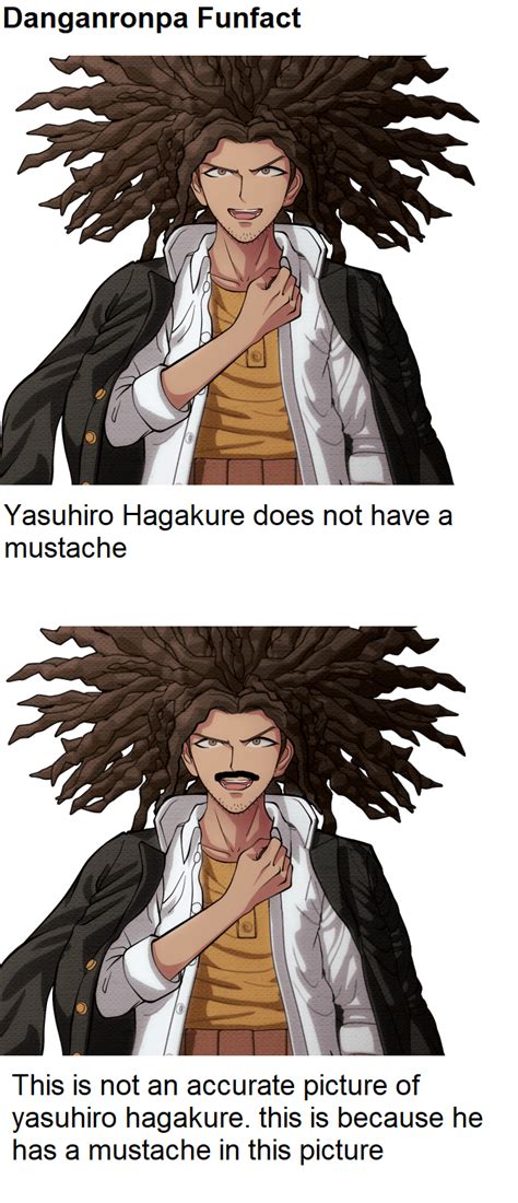 Weed Guy Grows Facial Hair Rdanganronpa