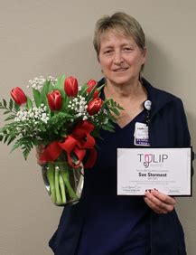 Cathy Graham Cna Named February 2023 Cmh Tulip Award Winner