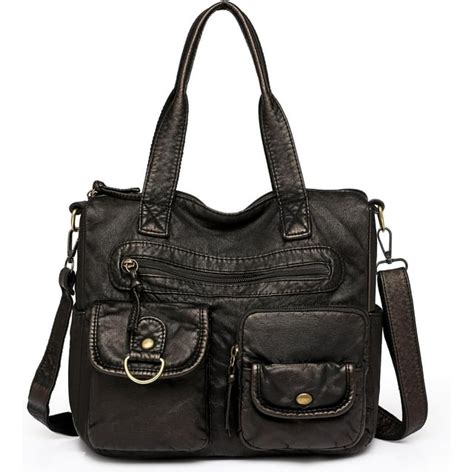 Crossbody Bag For Women Multi Pocket Shoulder Bags Medium Travel Purses