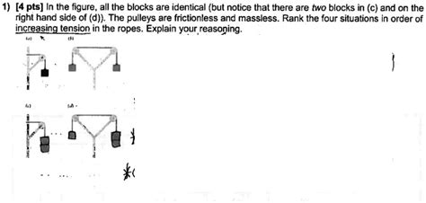 Video Solution In The Figure All The Blocks Are Identical But Notice That There Are Two