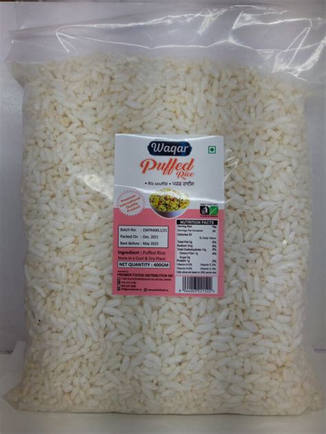 Puffed Rice 400gm Importer And Distributors Of Ethnic Food Products