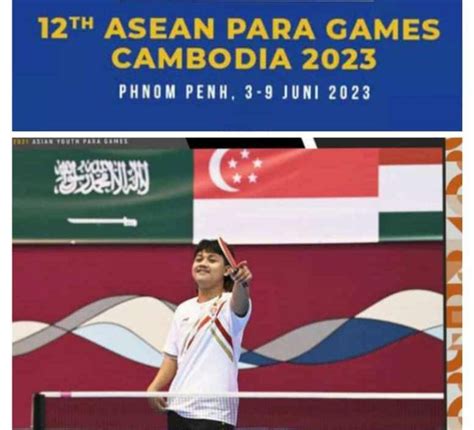 Atlet Tenis Meja Bojonegoro M Dicky Ferdiansyah Ikuti Pelatnas Hadapi Asean Para Games Memox