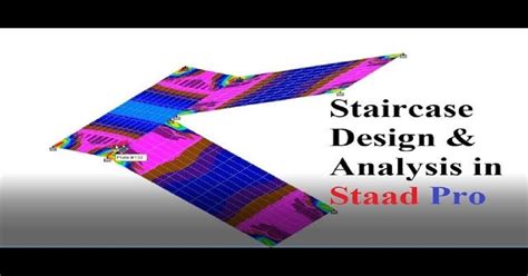 Staircase Design Using Staad Pro Evasaldivar