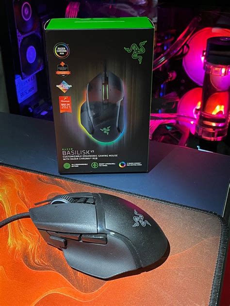 Razer Basilisk V RGB Gaming Mouse Computers Tech Parts Accessories Mouse Mousepads On
