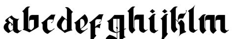 Decisionmaking Regular Font Blackletter Vintage What Font Is