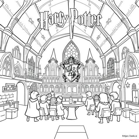 Harry Potter Para Colorear