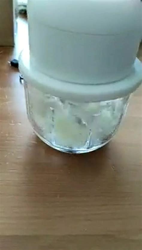 Naudilife Electric Chopper 300 Ml Chop In 3 Seconds Mini Manual Food