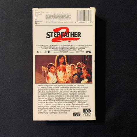 Vhs Stepfather 2 1989 Terry Oquinn Jonathan Brandis Meg Foster