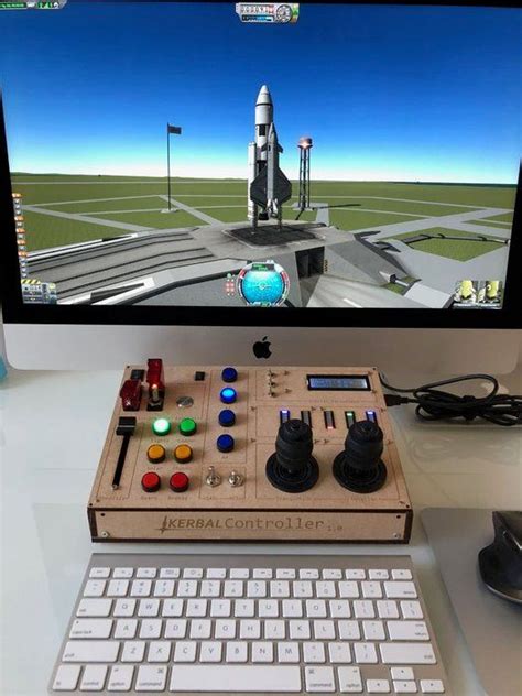 Kerbalcontroller A Custom Control Panel For Rocket Game Kerbal Space