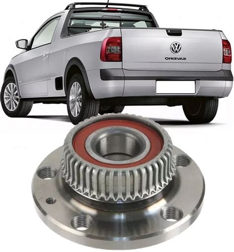 Cubo de Roda Traseiro E Rolamento Saveiro G e G Abs de À Horizonte Auto Peças